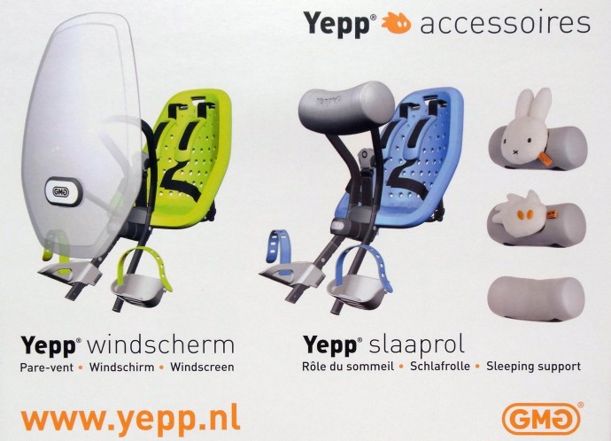 Test przedniego fotelika rowerowego Yepp Mini – Rowery Holenderskie